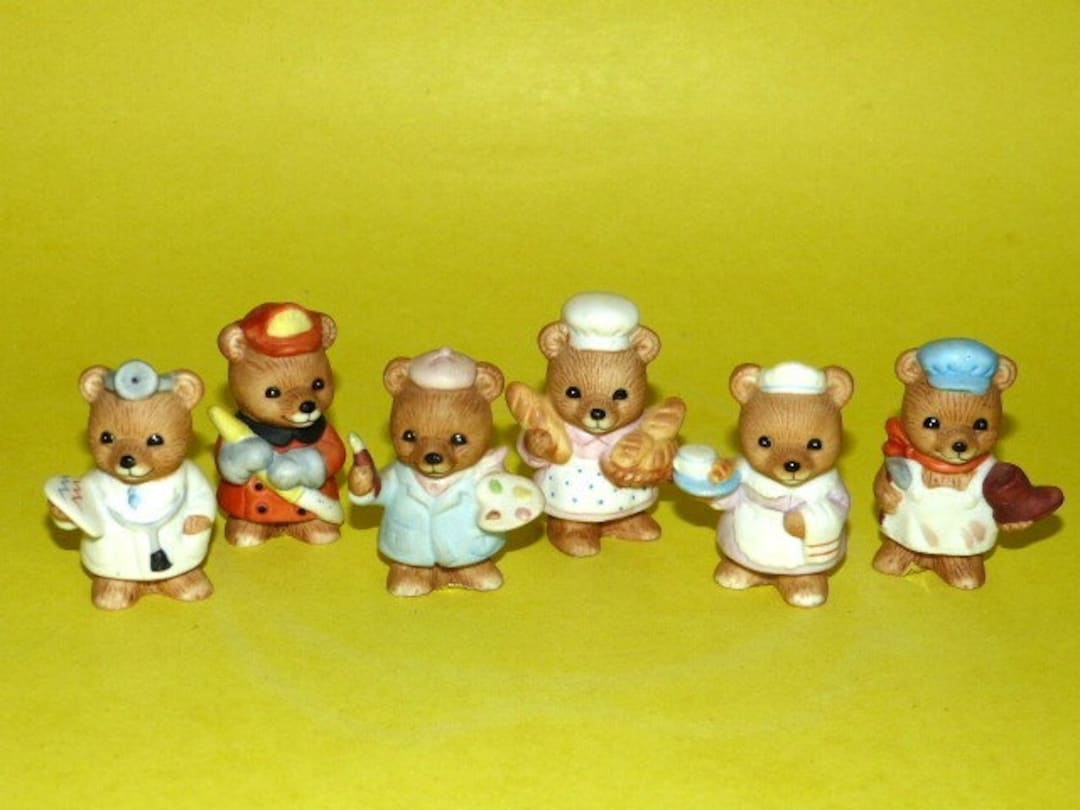HOMCO Occupation Bears #8820 Ceramic Figurines Five Dollars per Bear - Etsy