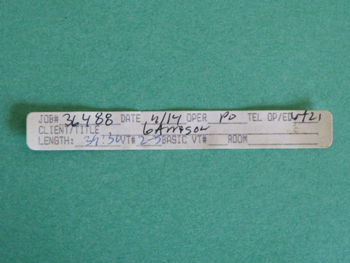 Creating the Garrison Fly Rod VHS 40 Minutes A Film by Hoagy - Etsy