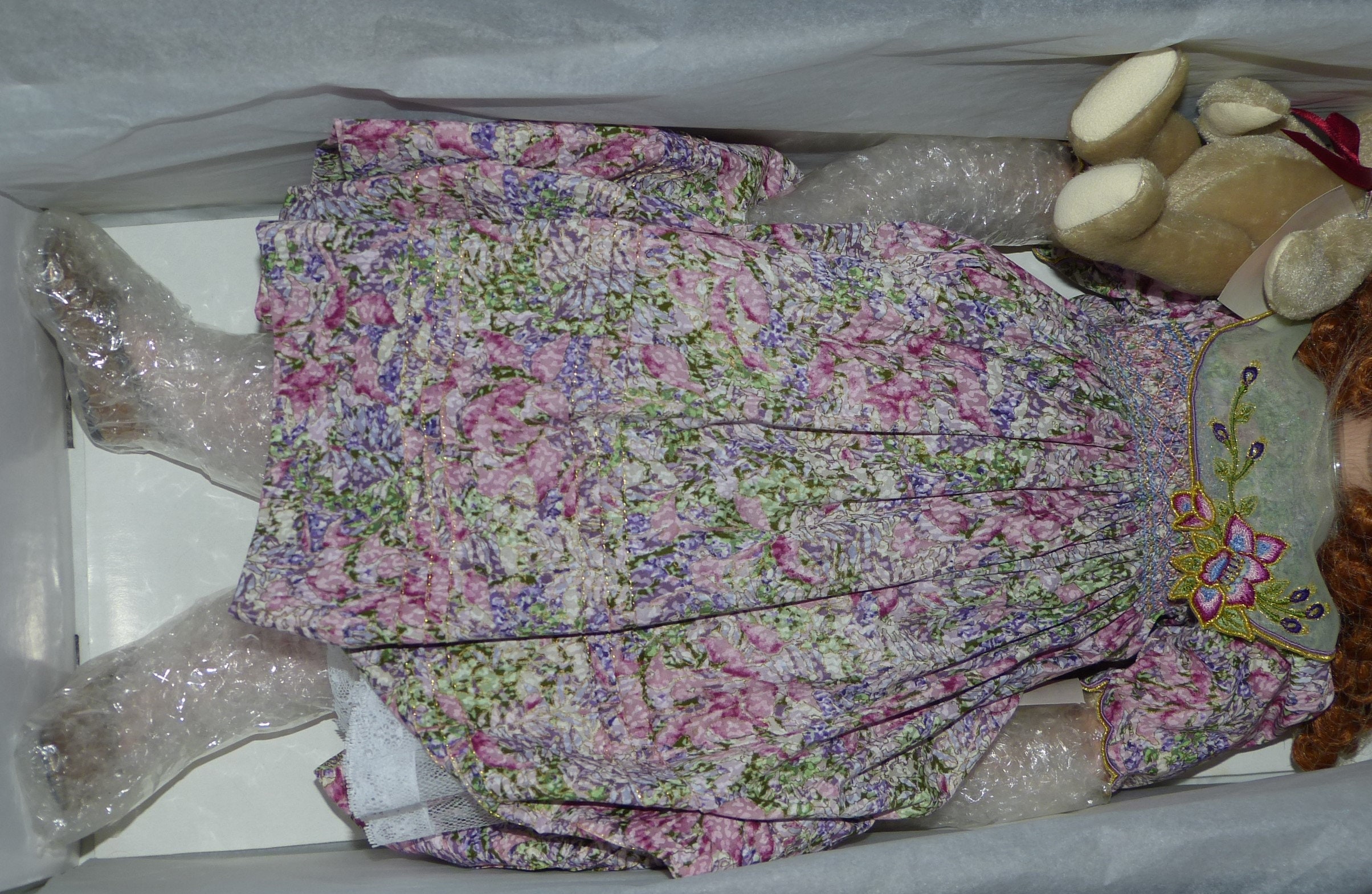 PAULINE'S Limited Edition Dolls EDWINA Porcelain 22” Pauline Bjonness ...