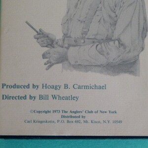 Creating the Garrison Fly Rod VHS 40 Minutes A Film by Hoagy B ...