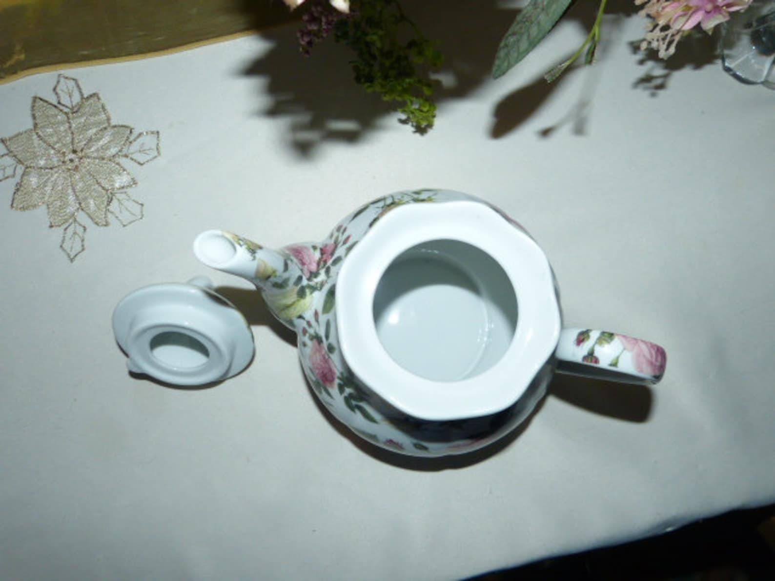 KENT POTTERY Teapot Ashley Grace Collection Victorian Style | Etsy