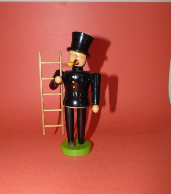 Incense Smoker Man Chimney Sweep Wooden Toymaker Original - Etsy