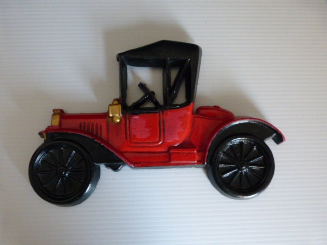Wall Hanging Antique Car Cast Iron Vintage Made in Japan #1147 - Etsy