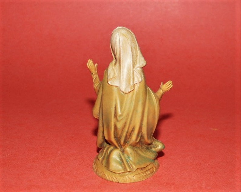 FONTANINI Virgin Mary Figurine Nativity Manger Christmas Décor 1983 ...
