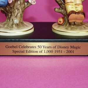 GOEBEL Celebrates 50 Years of DISNEY Magic Springtime Girl Appletree ...