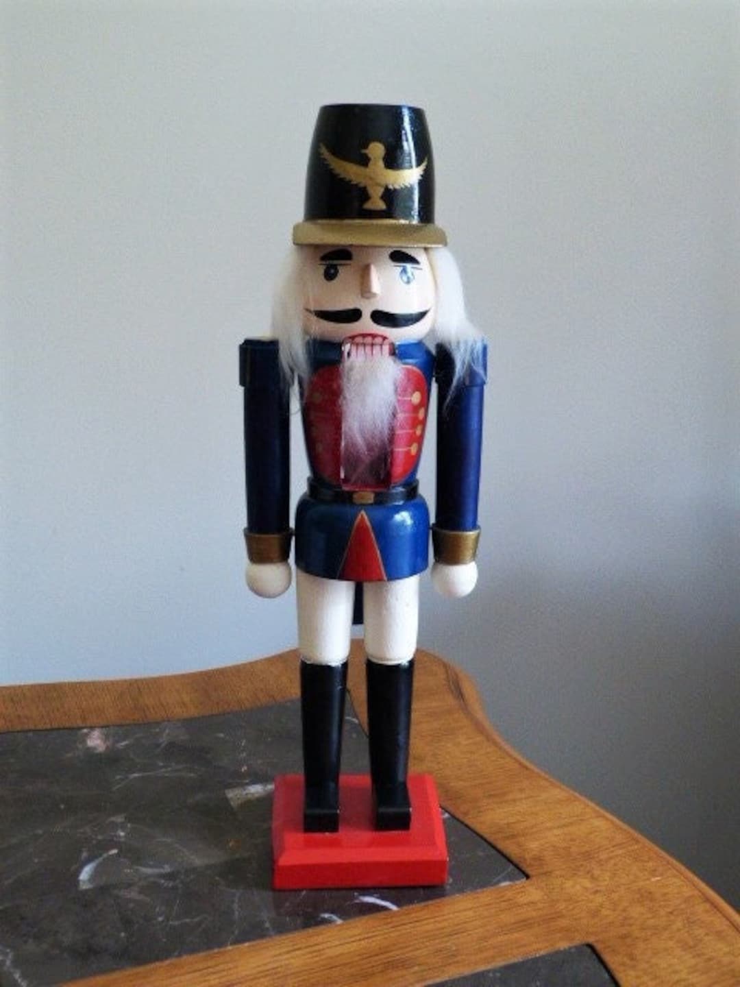 Nutcracker Wooden Soldier Hand Painted No. 4550 the Kingsbridge Group ...