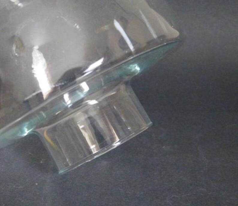 Vintage Clear Glass Hurricane Lamp Replacement Shades - Etsy