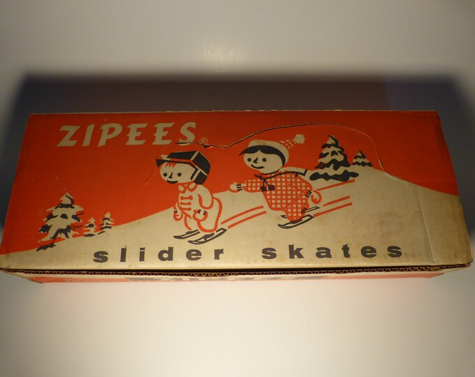ZIPEES Slider Skates 1957 - Etsy