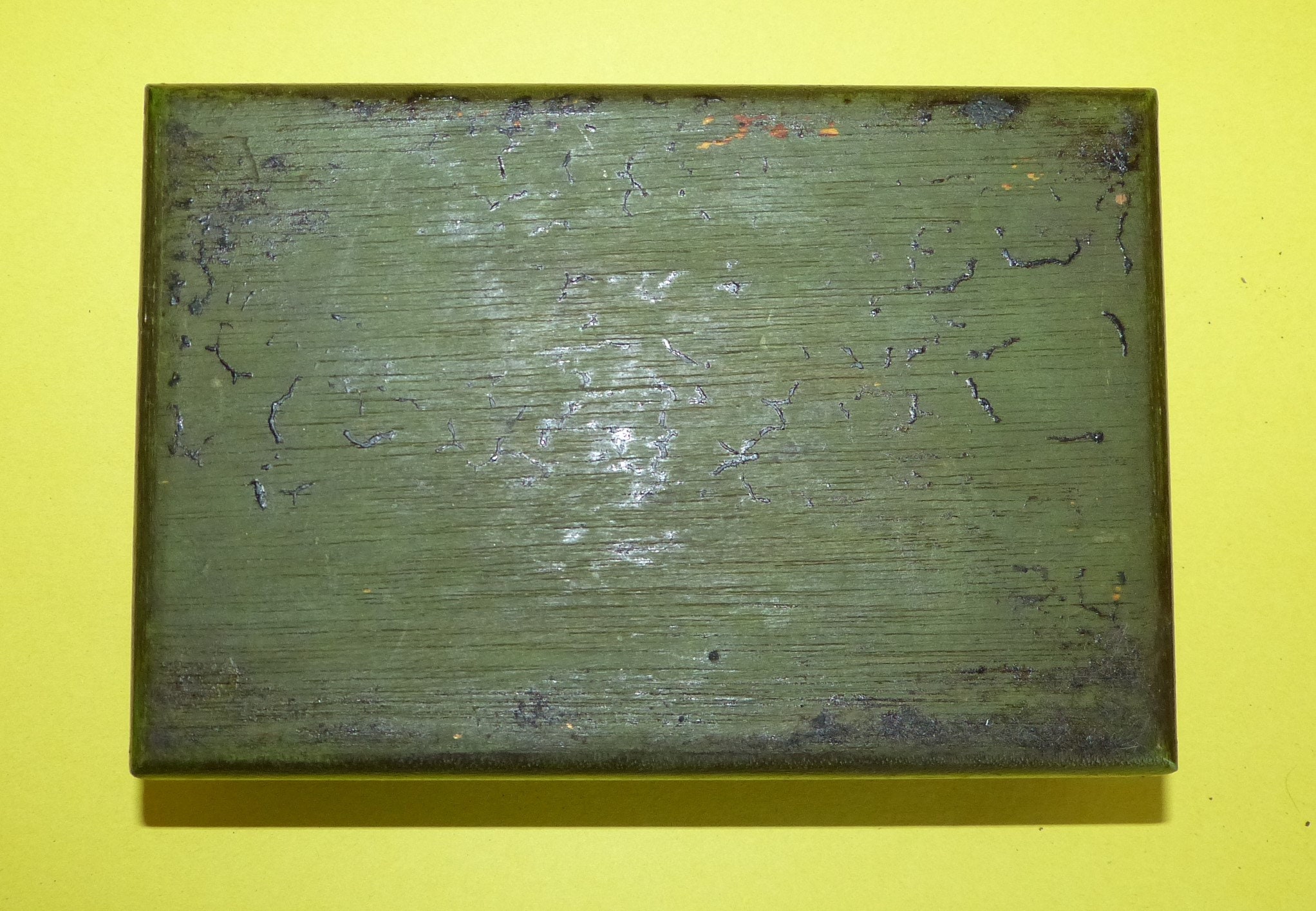 Wooden Box Painted Hunting Scene Jewelry Trinkets 3 X 7.5 - Etsy