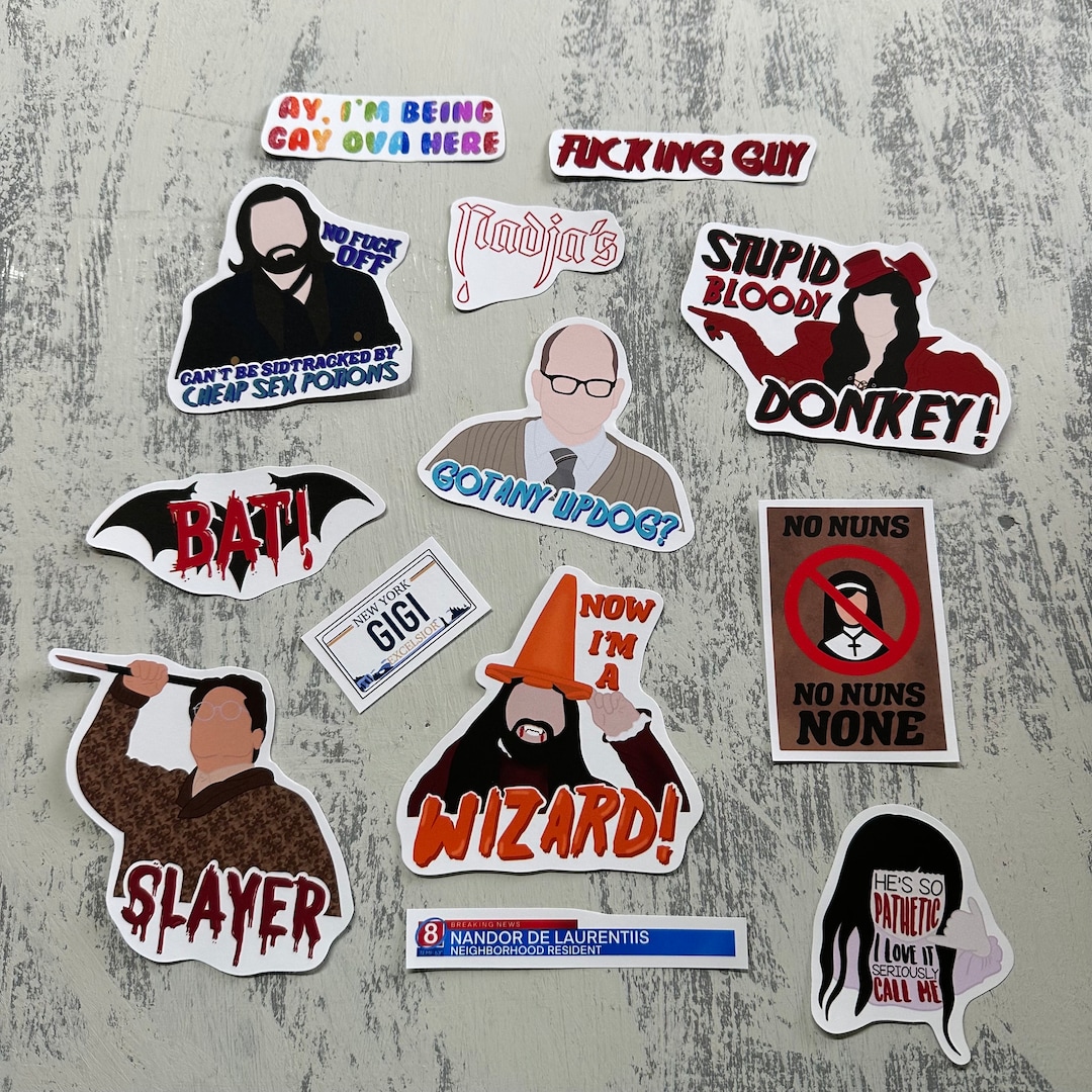 Shadow Vampires Sticker Pack - Etsy