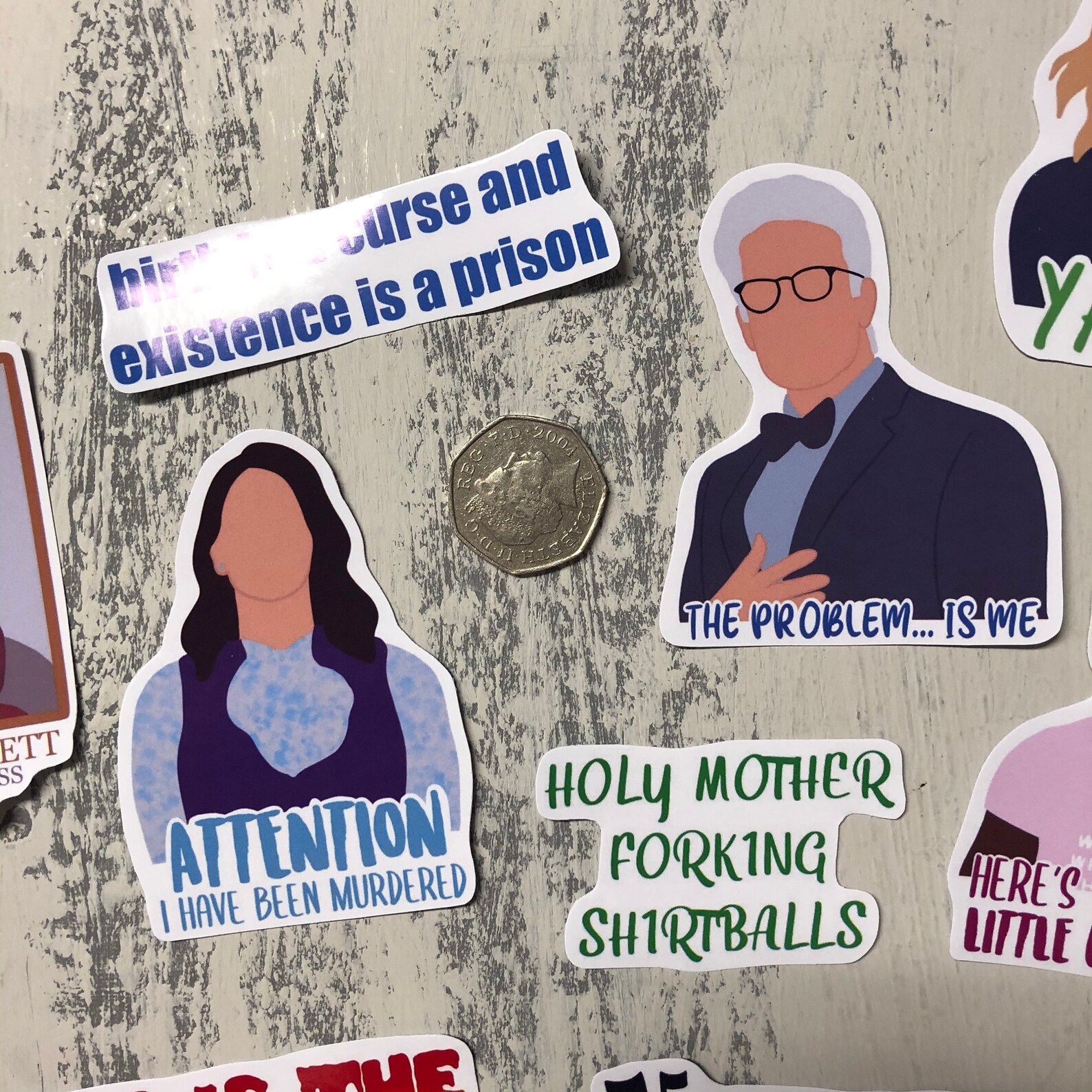 Afterlife Sticker Pack - Etsy