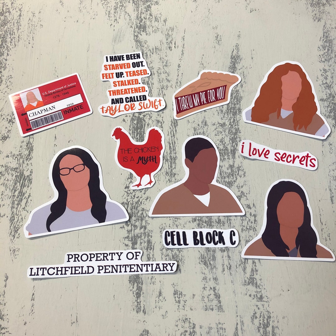 Prison Sticker Pack - Etsy UK