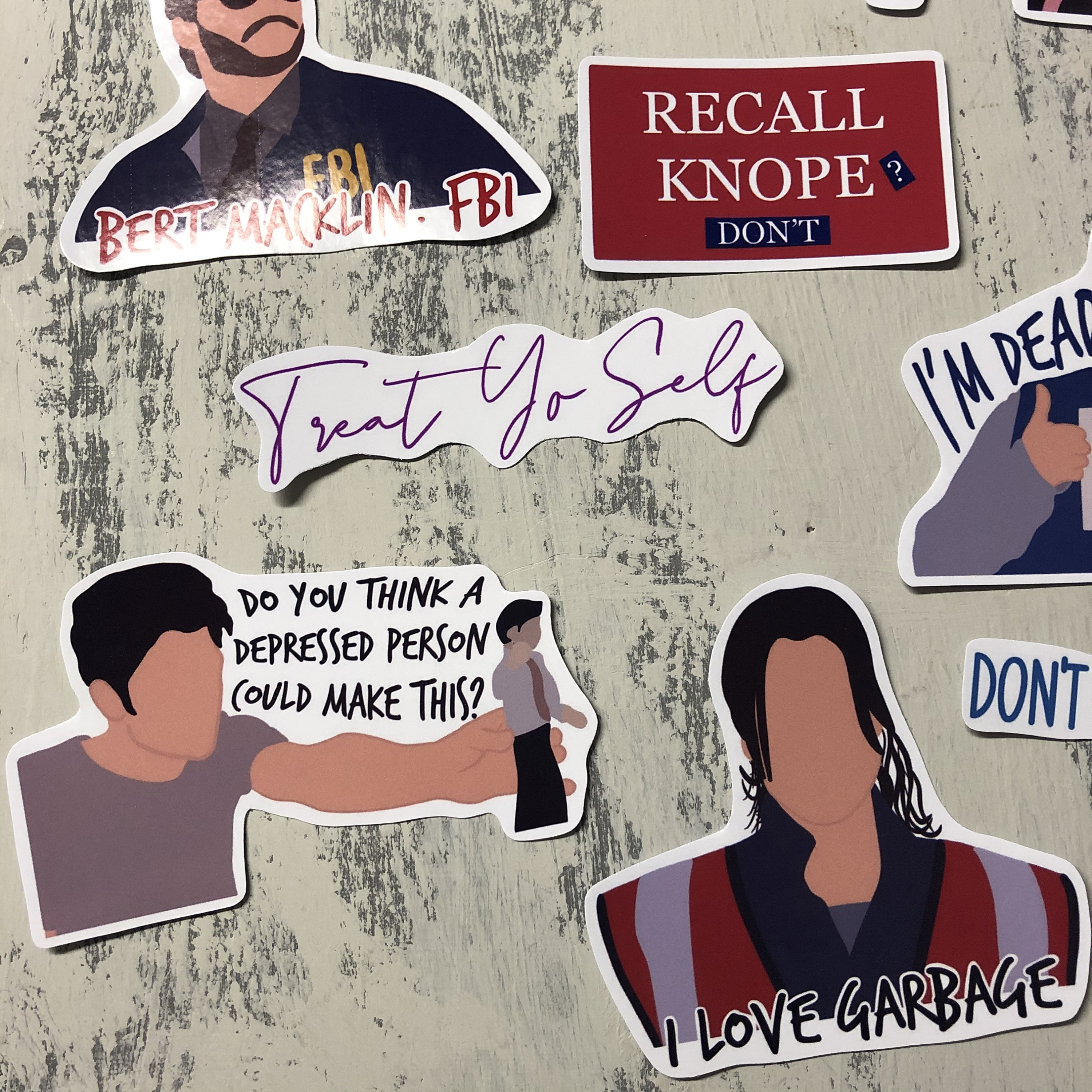 Parks Sticker Pack - Etsy