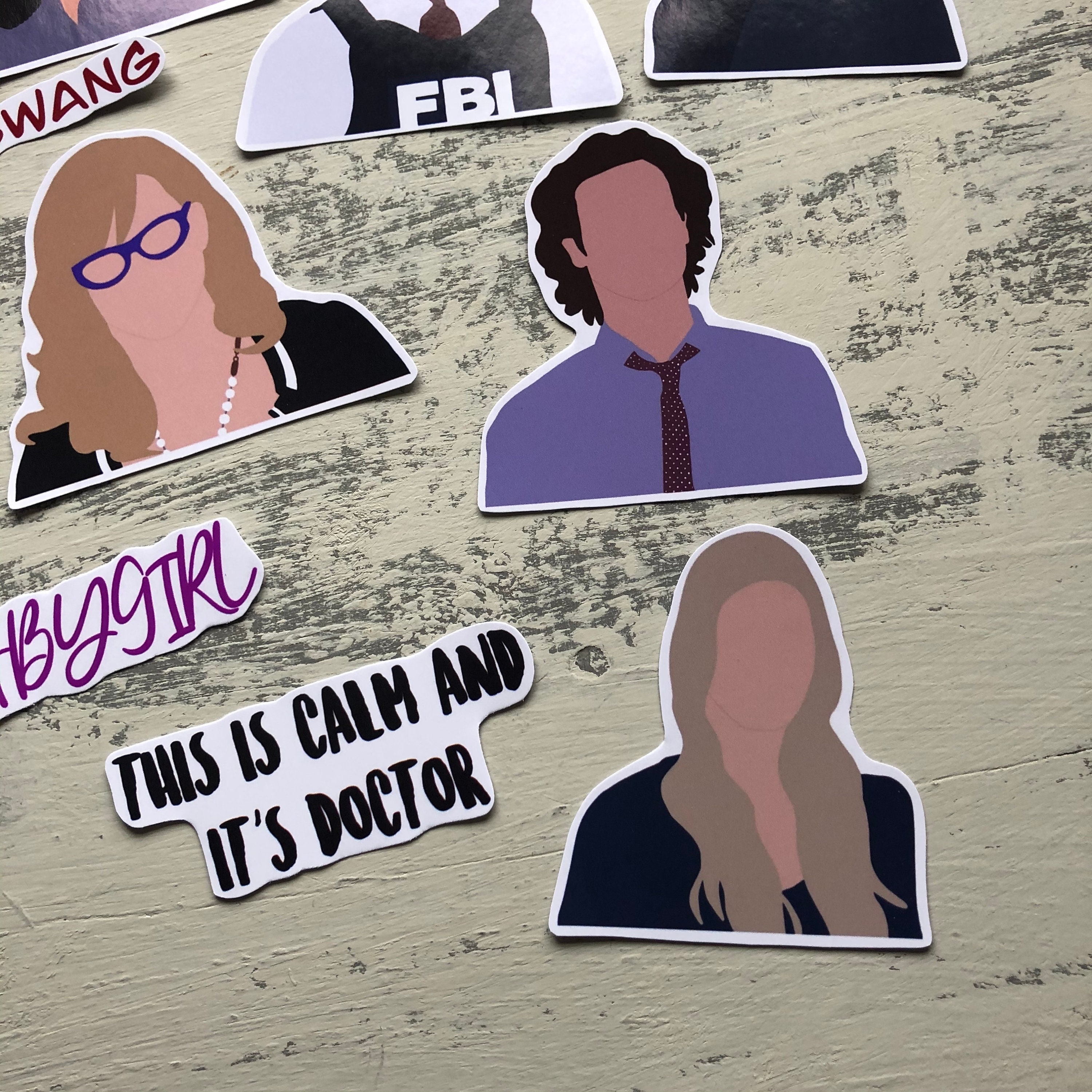 Agents Sticker Pack | Etsy