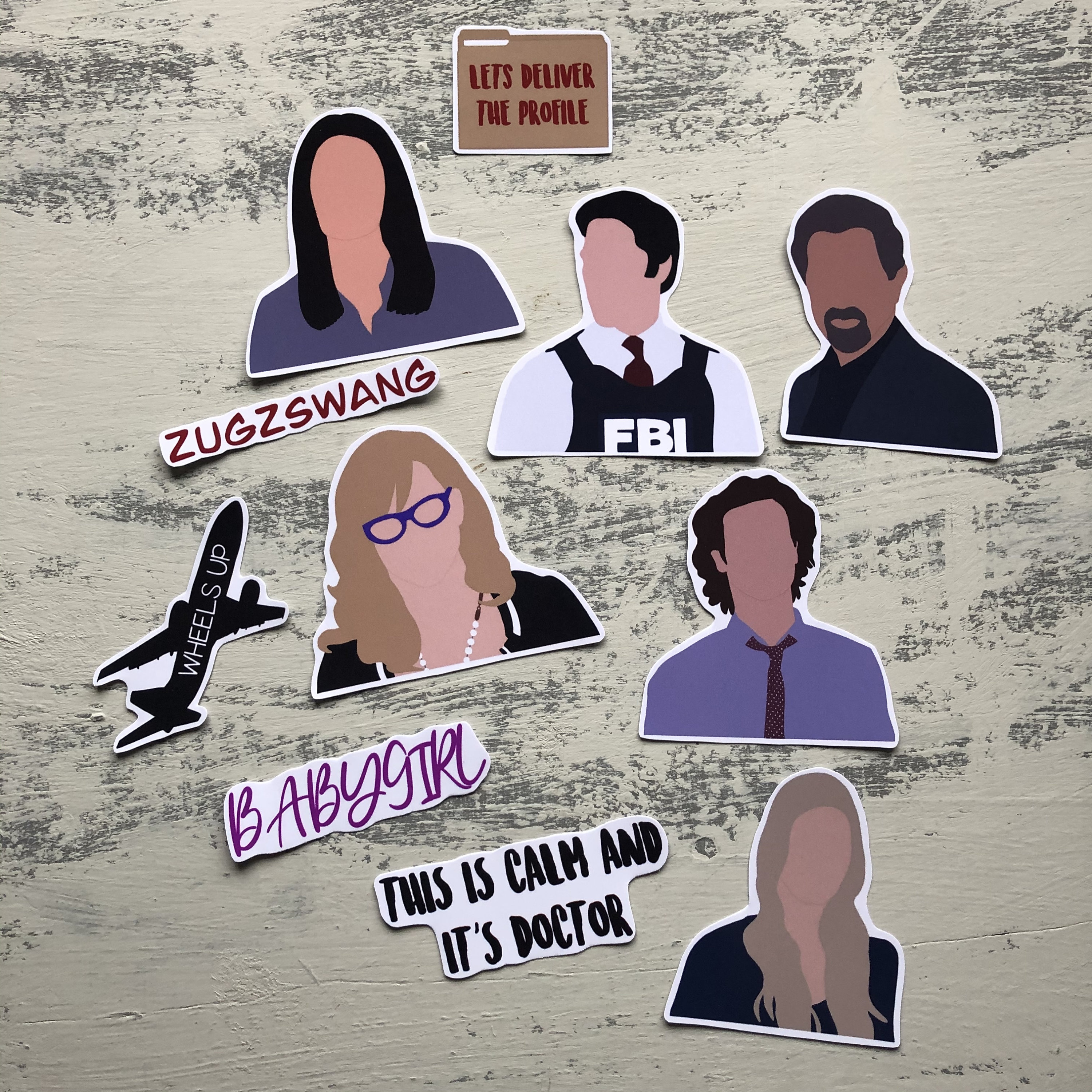 Agents Sticker Pack - Etsy