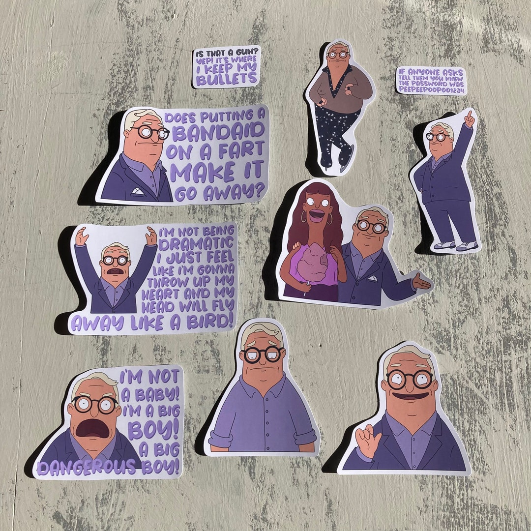 BB - Felix Sticker Pack - Etsy