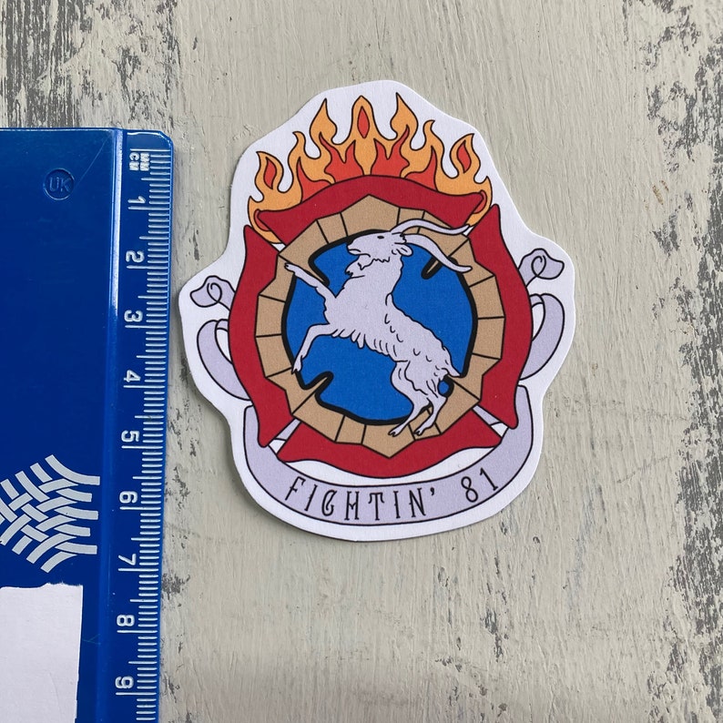 Firehouse Sticker Pack - Etsy