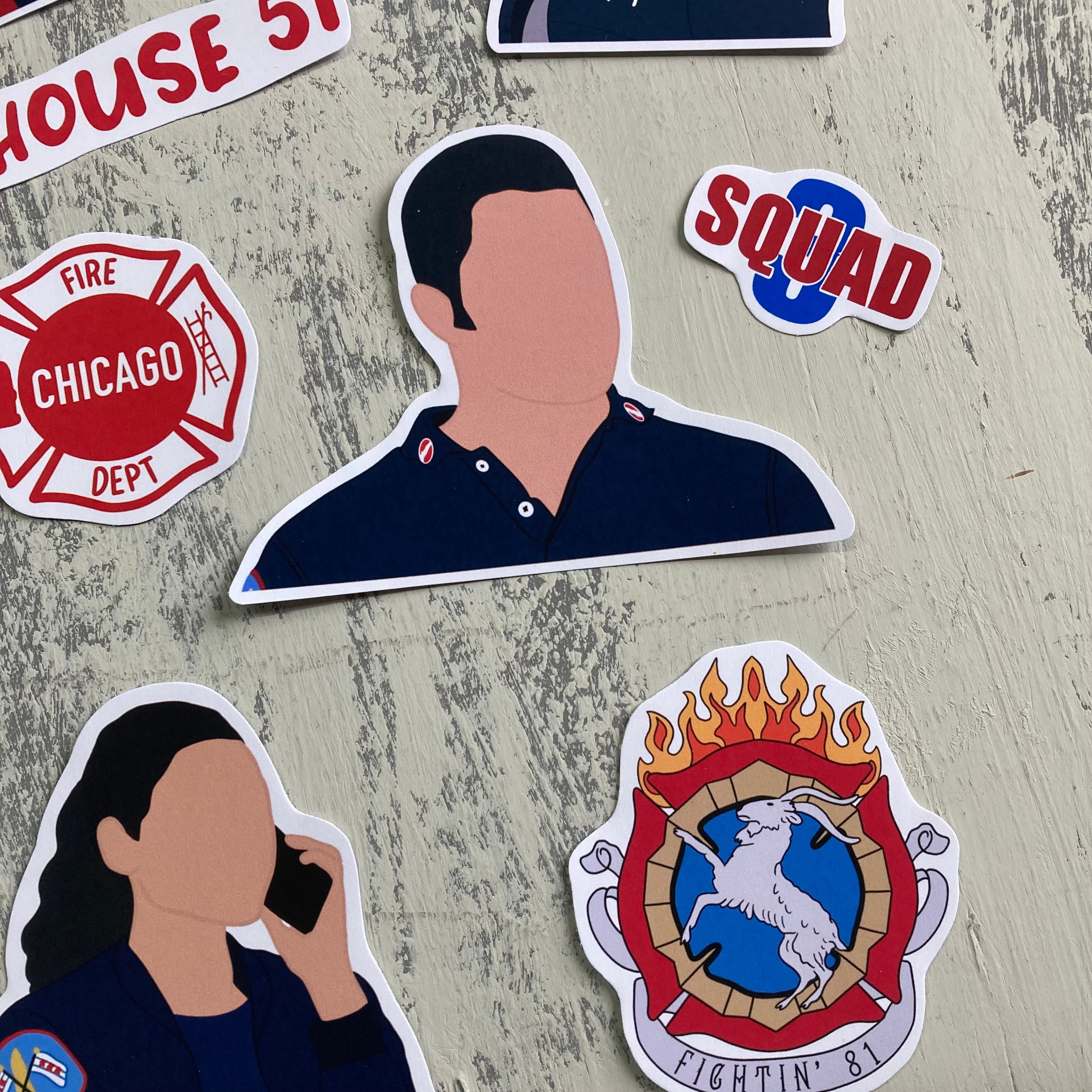 Firehouse Sticker Pack - Etsy