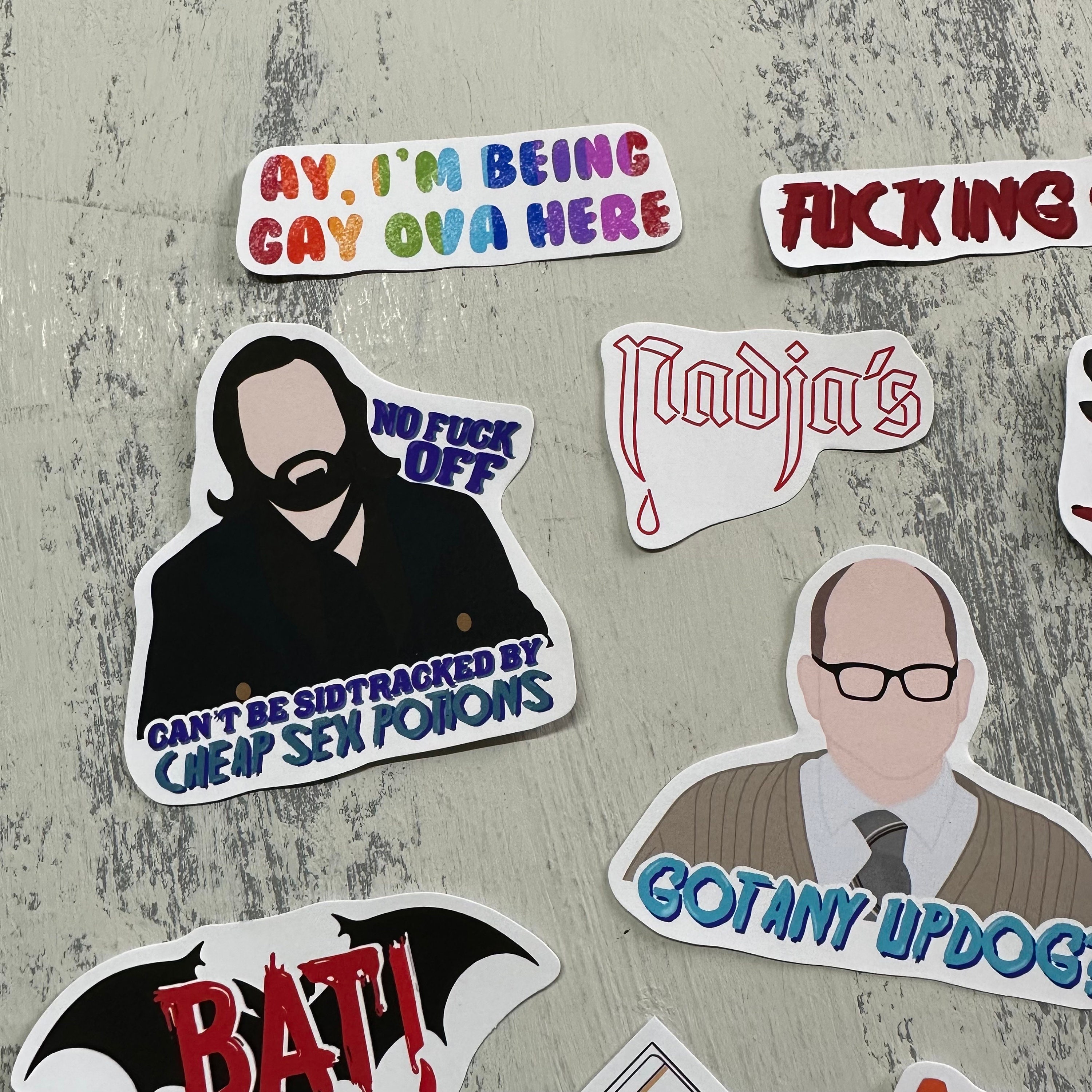 Shadow Vampires Sticker Pack - Etsy
