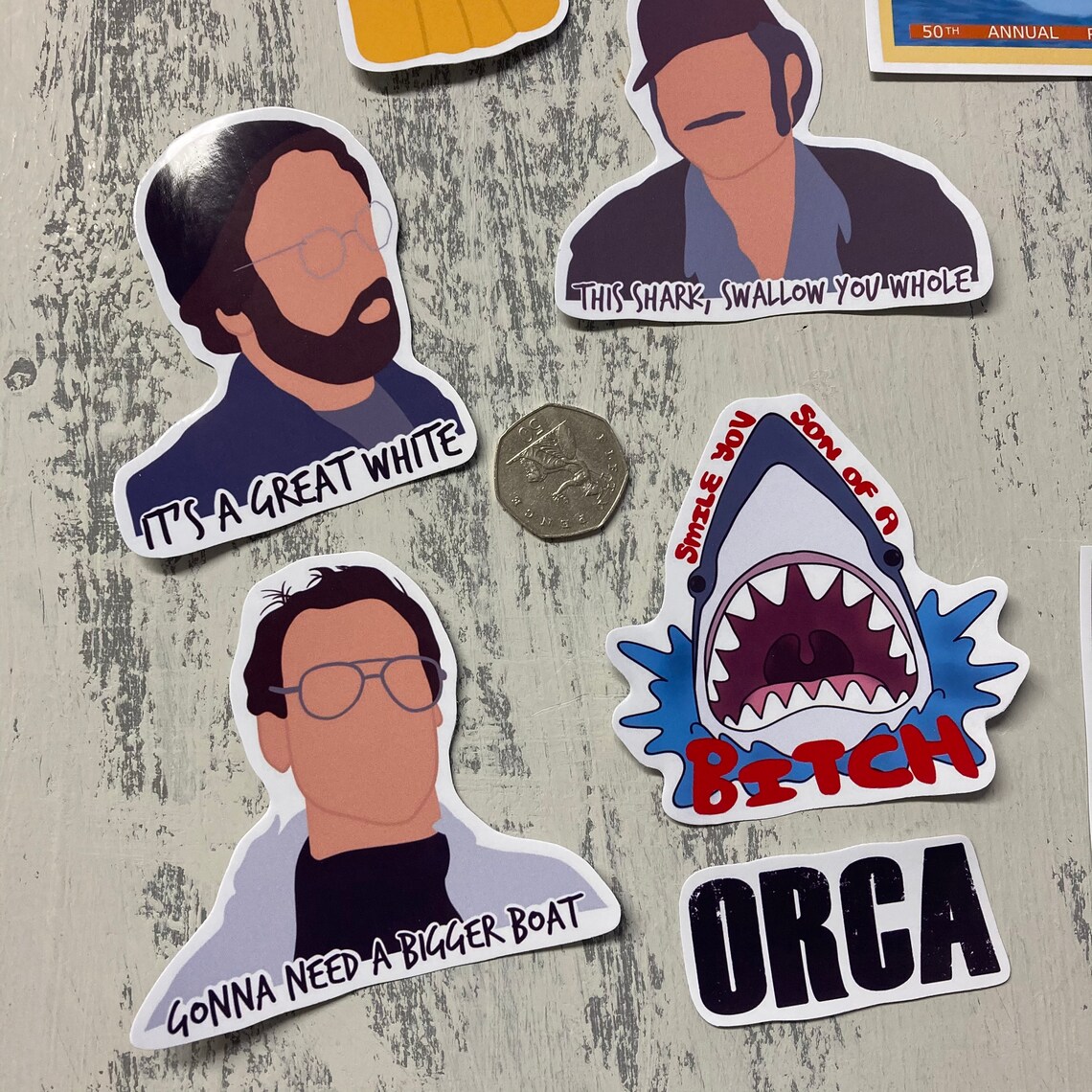 Shark Sticker Pack - Etsy