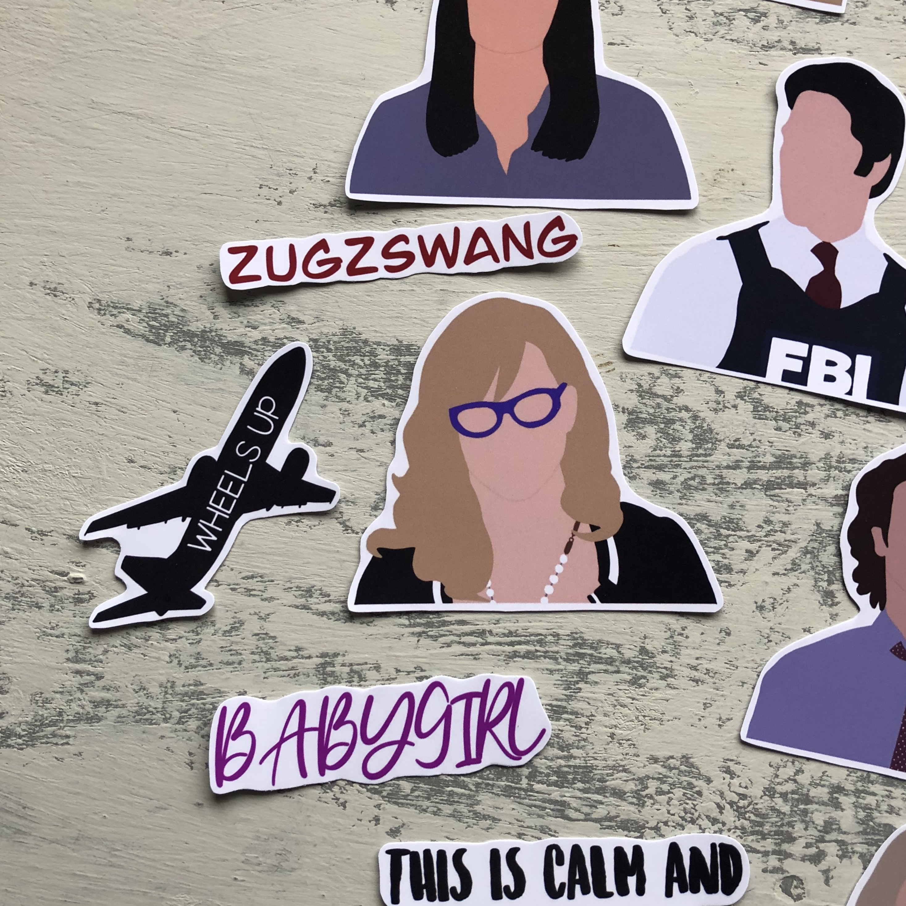 Agents Sticker Pack | Etsy