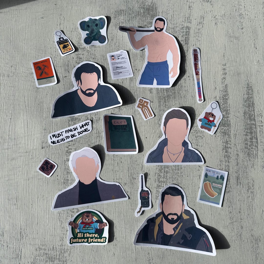 DL the Beast Sticker Pack - Etsy