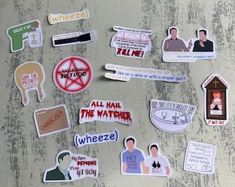 Unsolved Inspired Sticker Pack 10 Piece Premium Waterproof Paper Matte ...