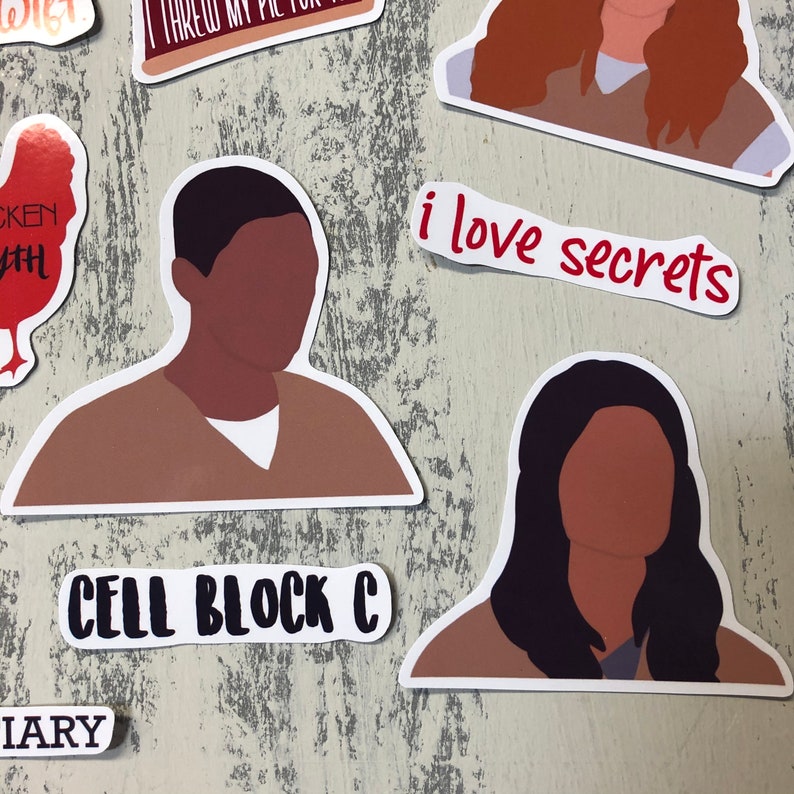 Prison Sticker Pack - Etsy UK