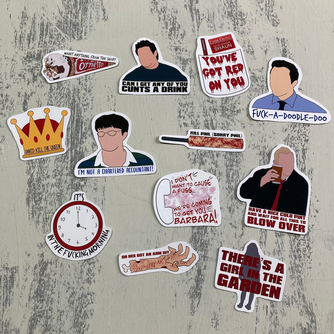 Zombie Sticker Pack - Etsy