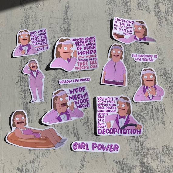 BB Nat Sticker Pack - Etsy