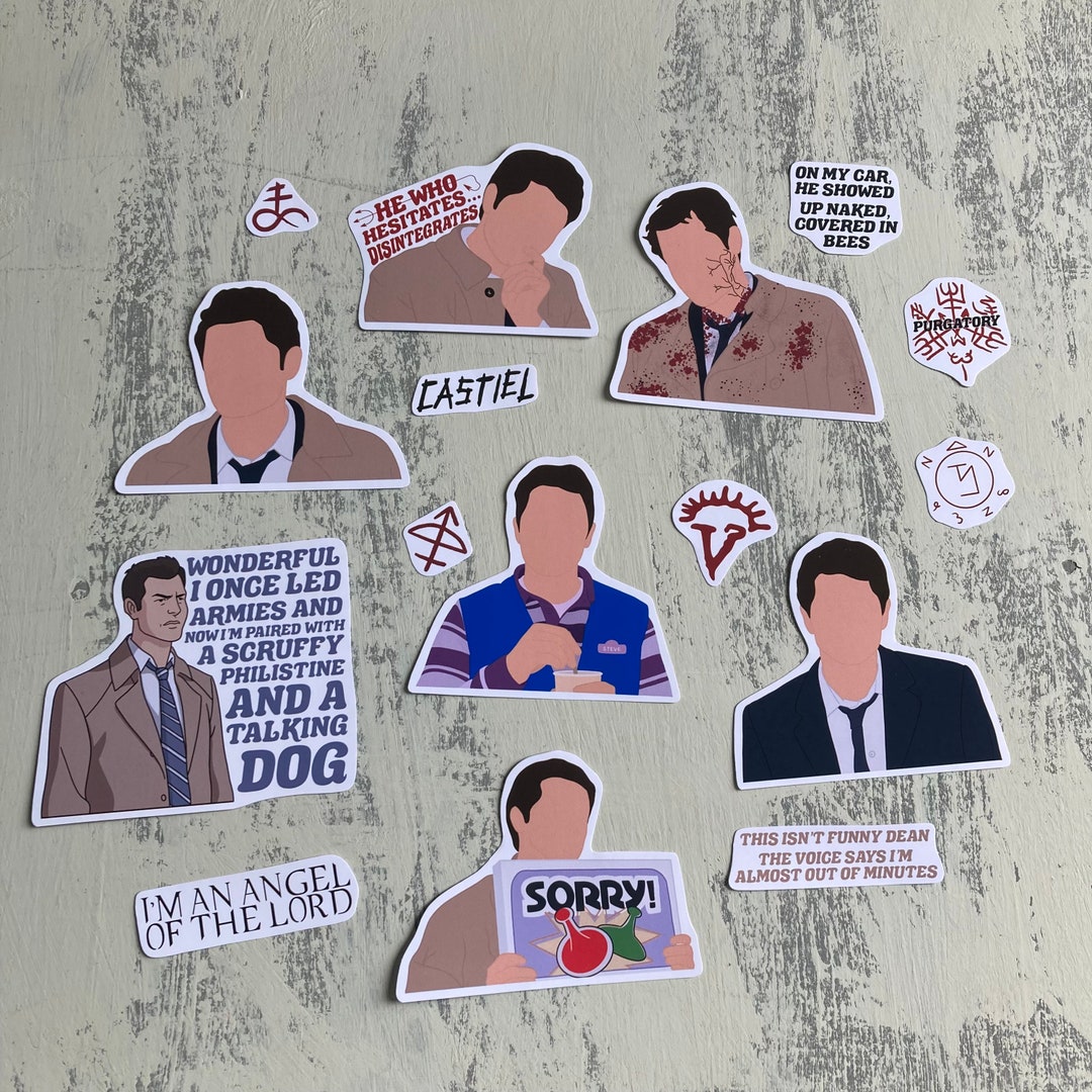 Cas Sticker Pack - Etsy