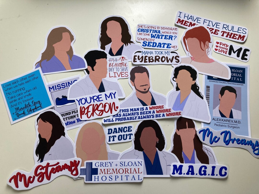 Hospital Sticker Packs - Etsy