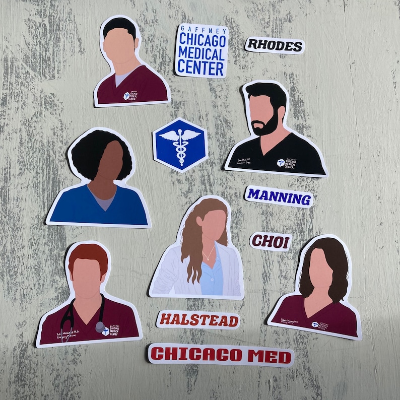 Med Sticker Pack - Etsy