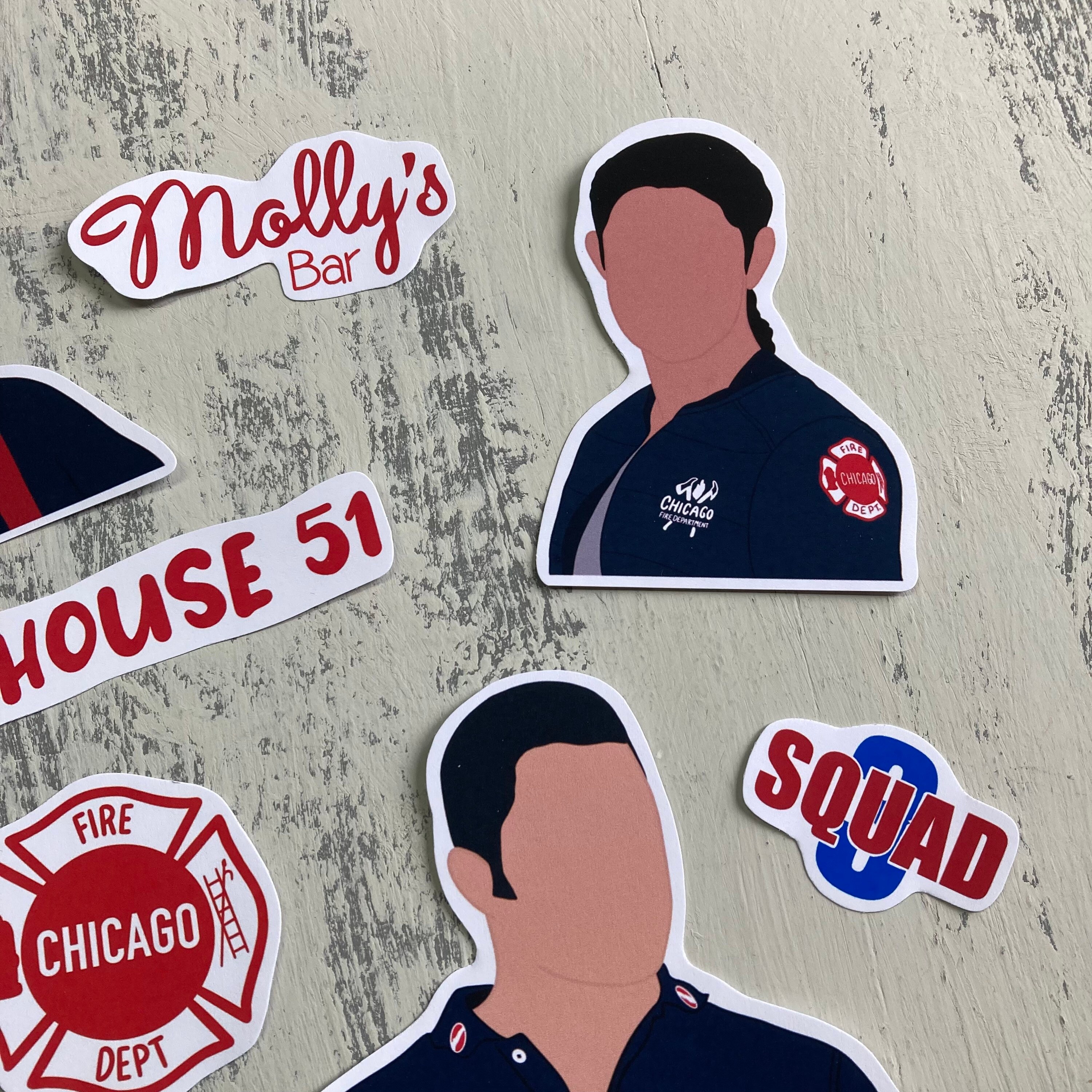 Firehouse Sticker Pack - Etsy