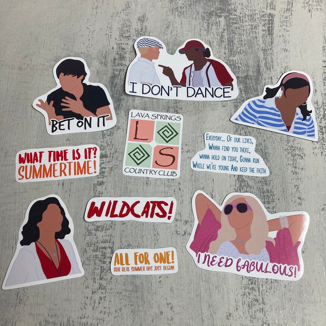 Musical Sticker Pack - Etsy