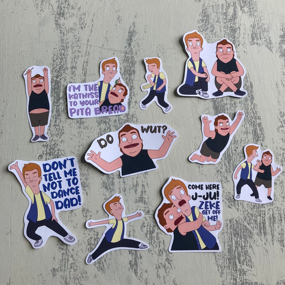 BB - Jimmy Jr & Zeke Sticker Pack - Etsy