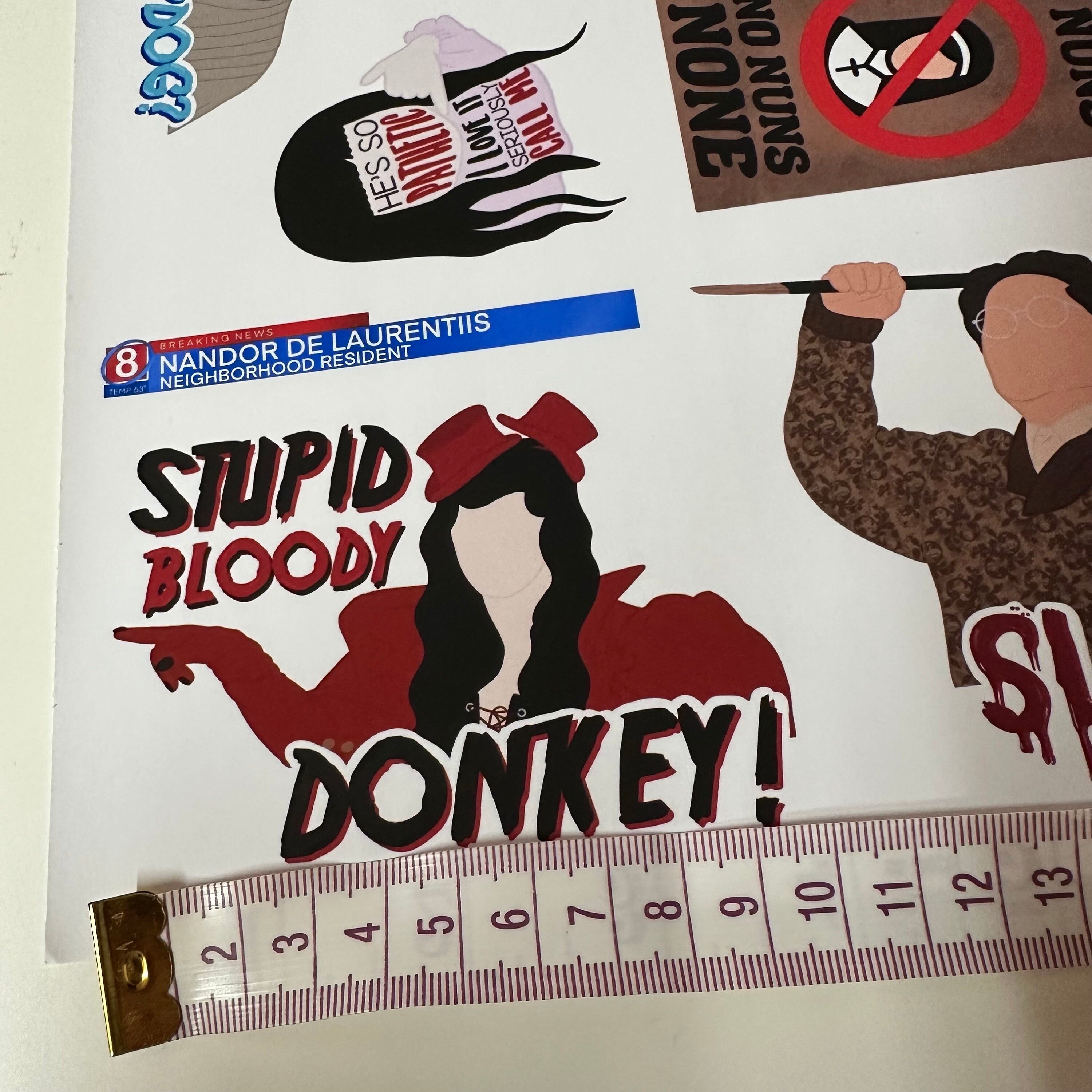 Shadow Vampires Sticker Pack - Etsy