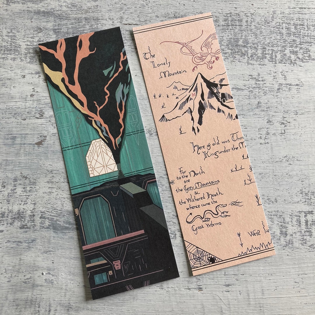 Mountain Bookmarks - Etsy