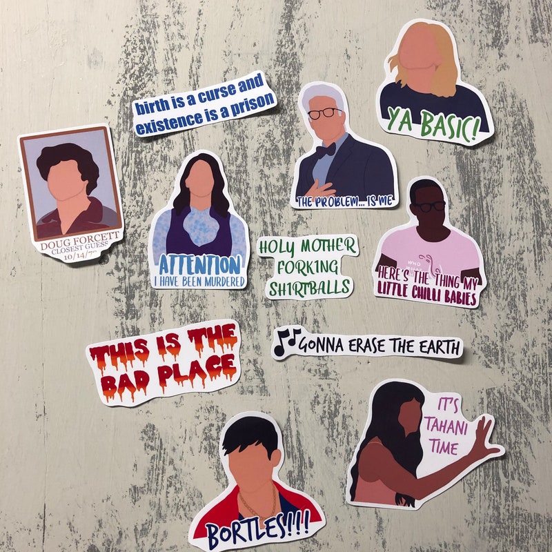 The Good Place Laptop Sticker - Etsy