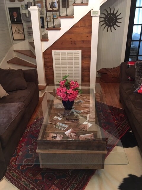 Coffee Table With Shadowbox - Etsy