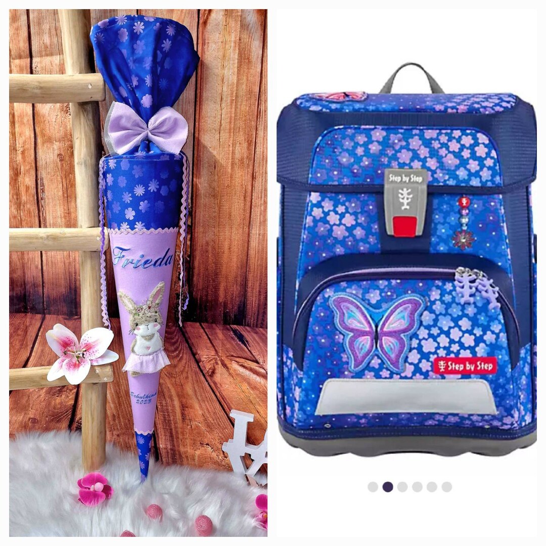 School Bag to Match the Step by Step Butterfly Maja School Bag - Etsy