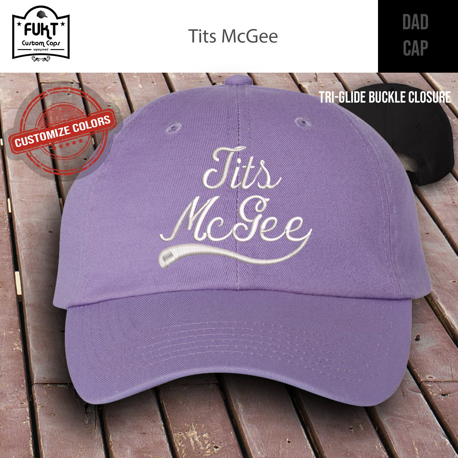 Tits Mcgee Hat NSFW Cap Embroidered Hat - Etsy