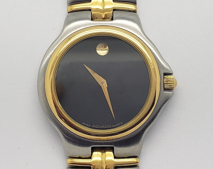 Men's Movado Museum 81.E2.887.2 Two Tone Wristwatch C74 - Etsy