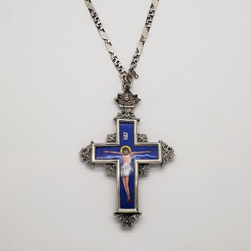Pectoral Cross for Catholic - Etsy