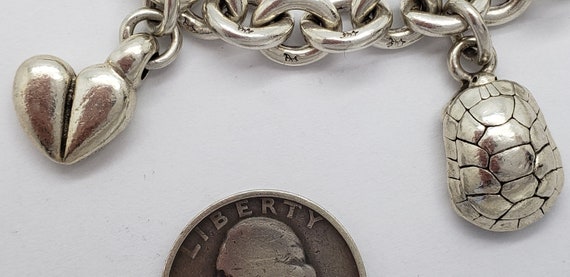 Estate Barry Kieselstein Cord Sterling Silver Charm T… - Gem