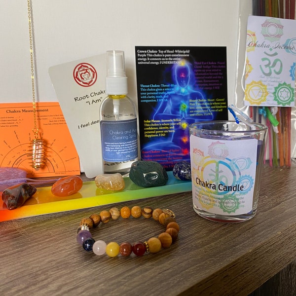 Chakra Balance Kit - Etsy