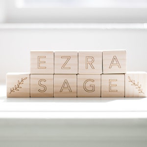 Custom Name Blocks | Personalized Blocks, Personalized Baby Name Blocks ...