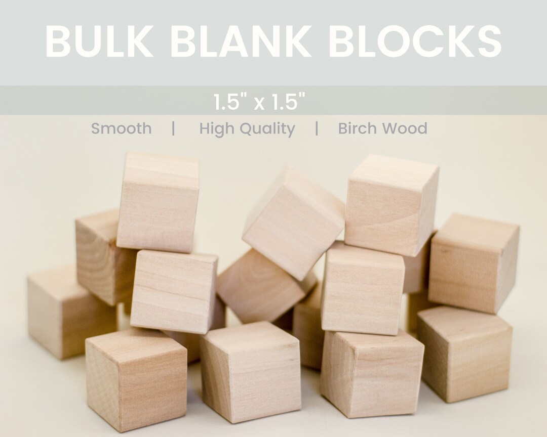 Blank Blocks, Bulk Supplies, Wooden Blocks, Wholesale Blocks, Wholesale ...