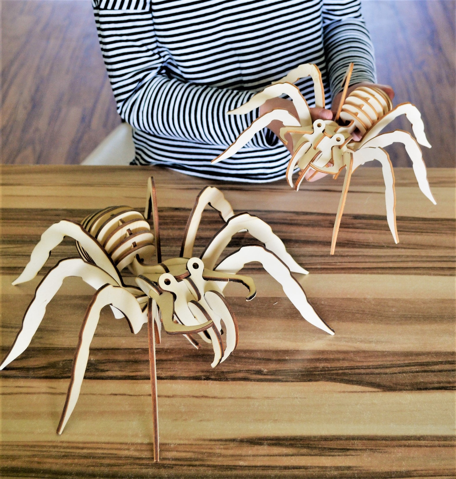 Spider Puzzle DHL Express Delivery Kids Room Wood Decor | Etsy