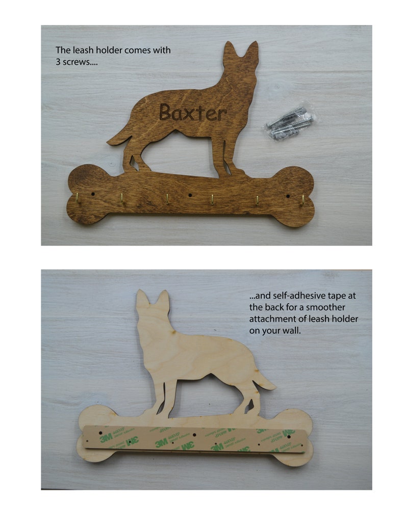 German Shorthaired Pointer Dog Leash Holder Rustic Home Wall - Etsy